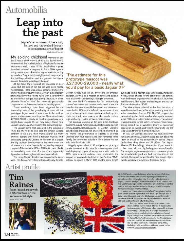 Timothy Raines Featured in Octane Magazine – Timothy Raines